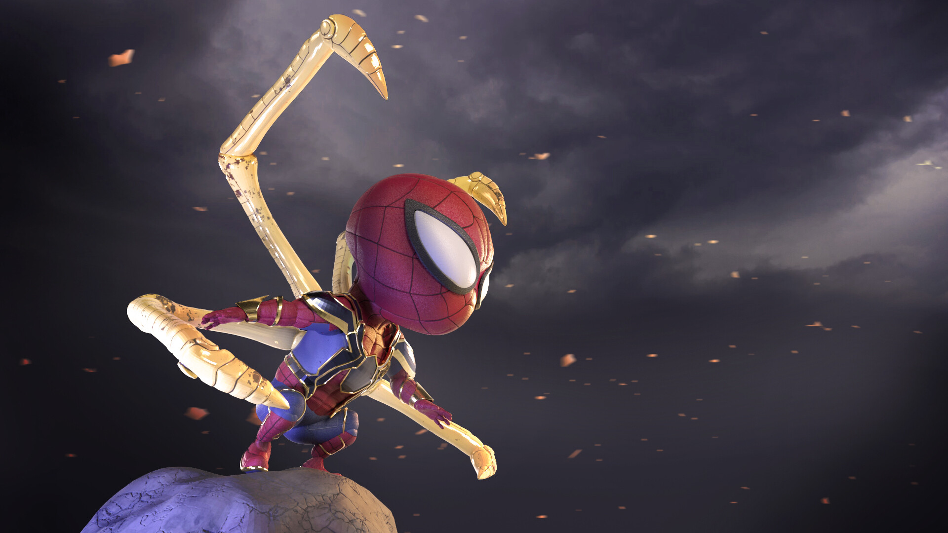 Spiderman Chibi Wallpaper