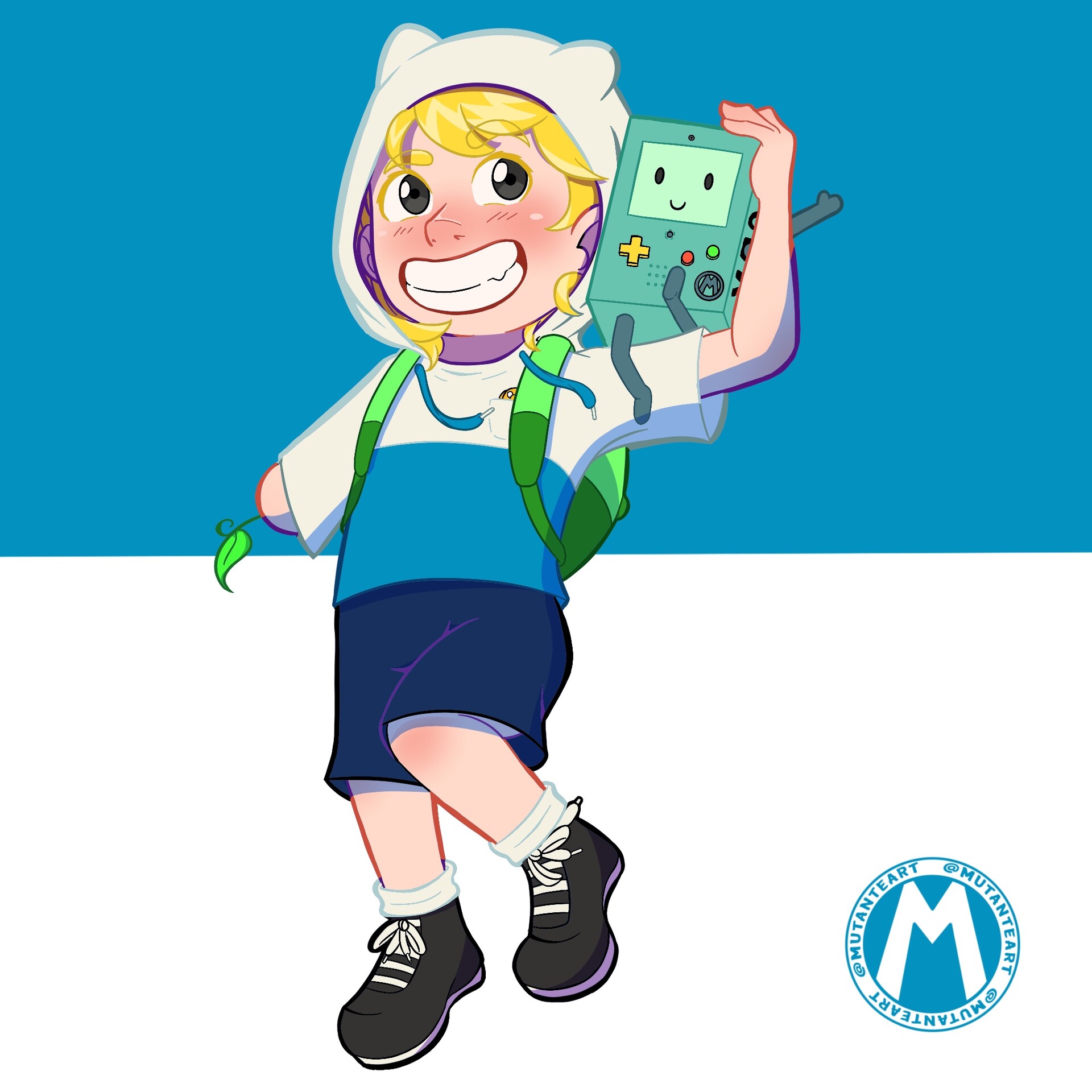 ArtStation - Redesing Fin from Adventure Time