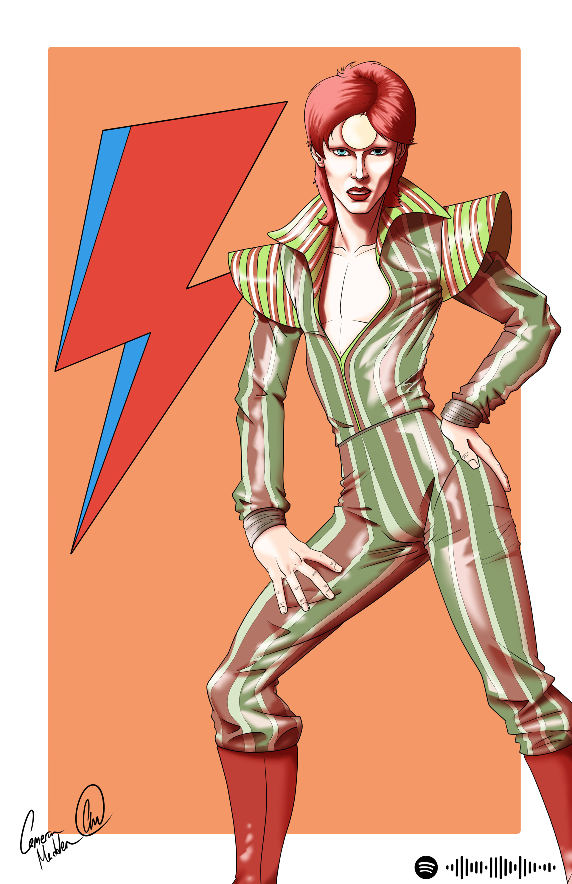 ArtStation - David Bowie