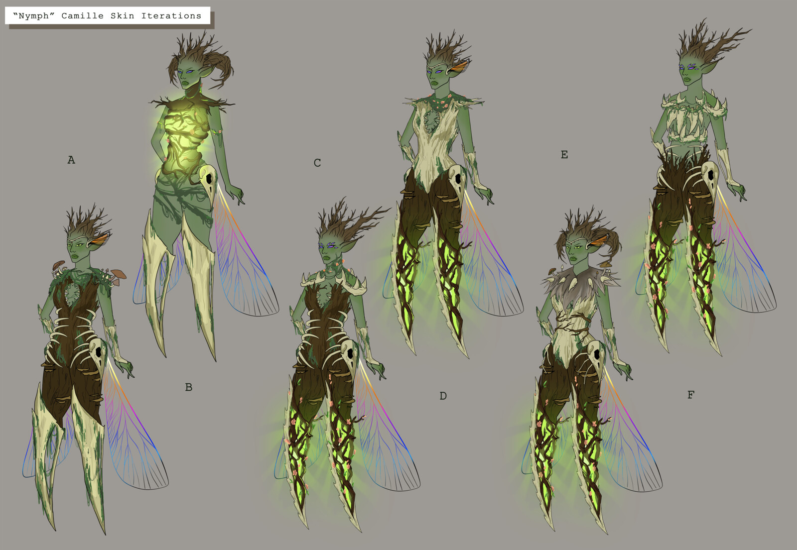 Lang Chen - Camille "Nymph" Skin Concept