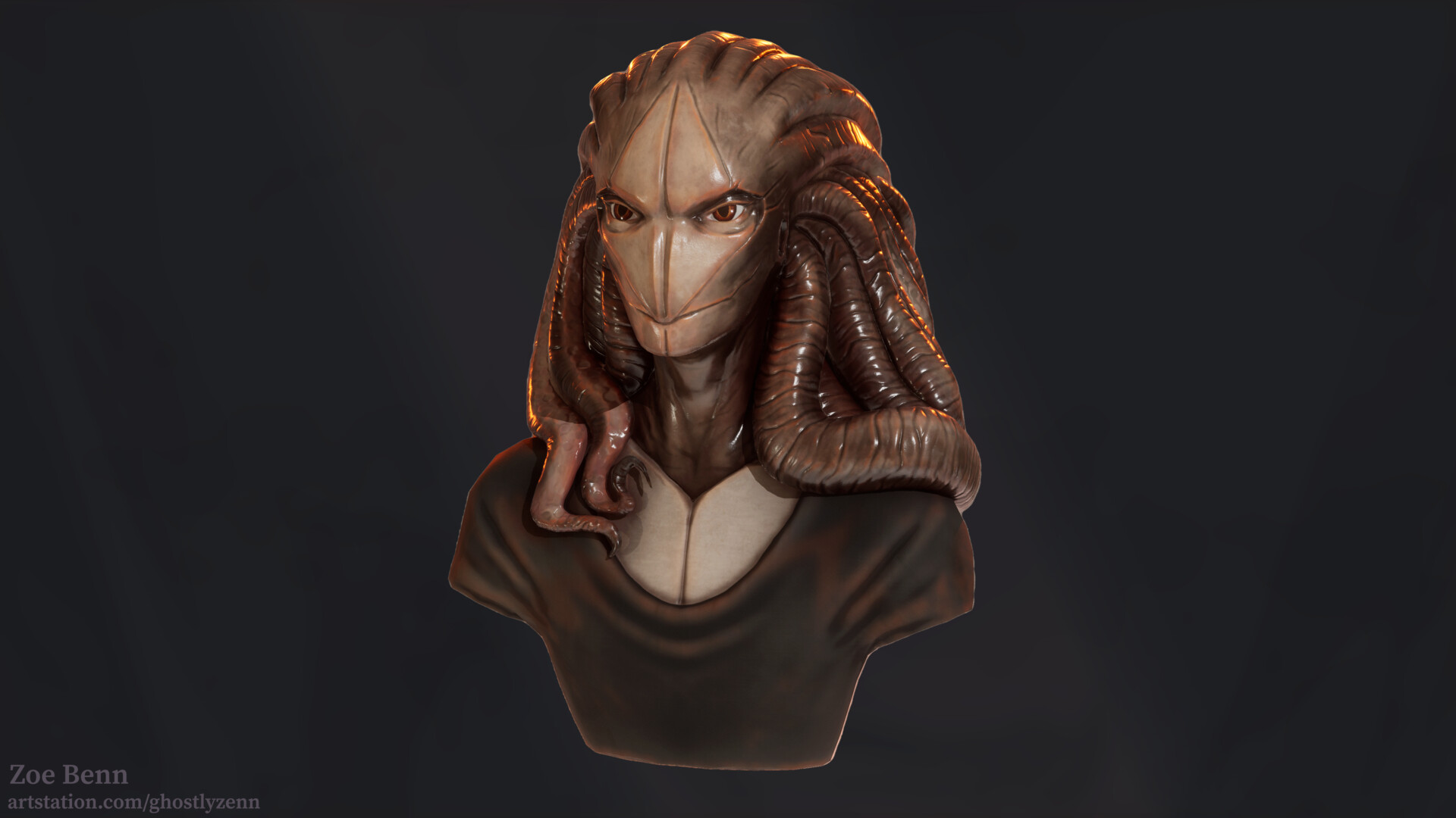 ArtStation - Alien Bust