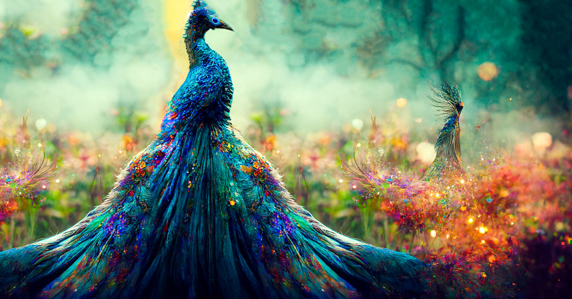 ArtStation - The Beauty Of Peacock
