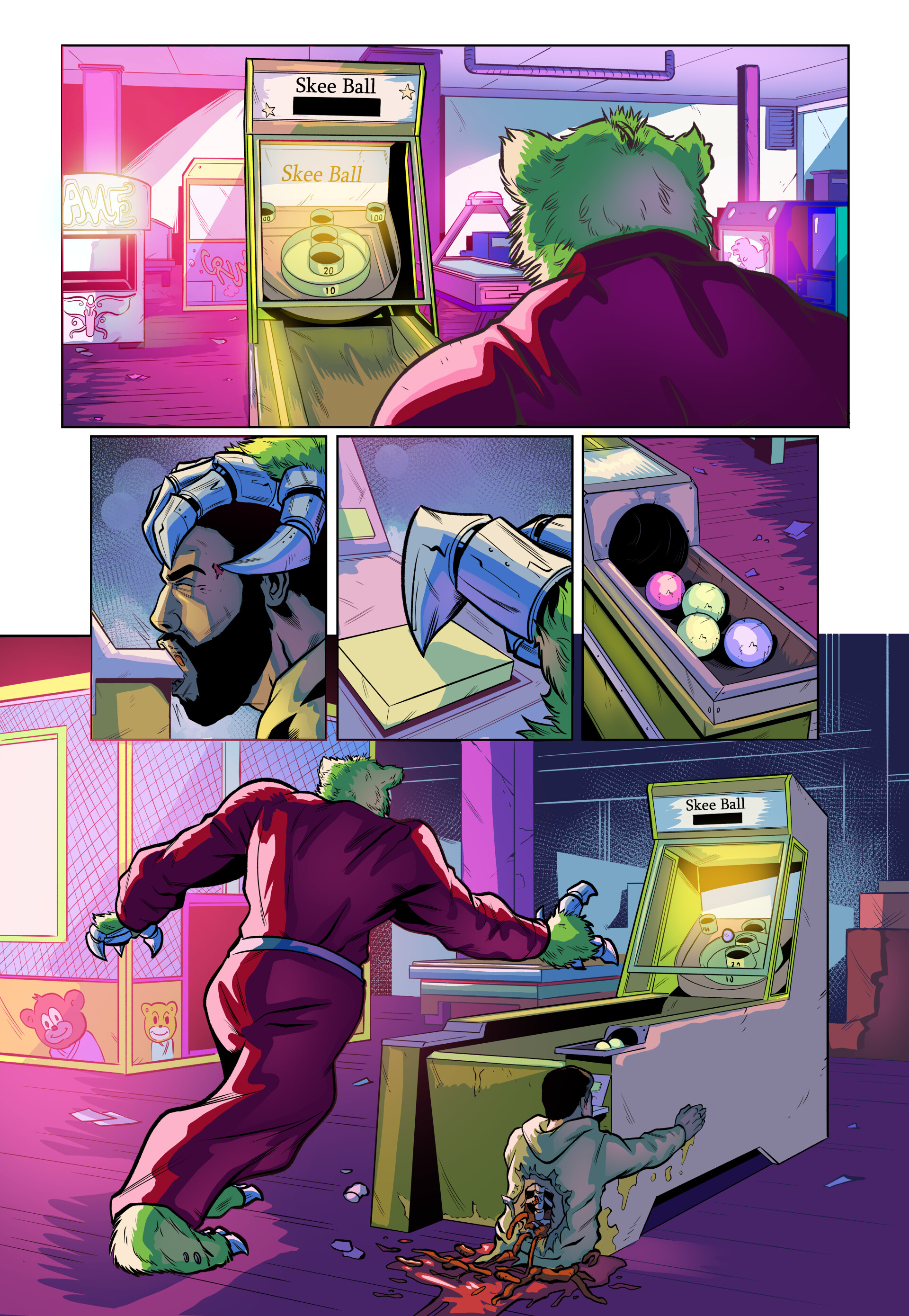 ArtStation - Book colorist scary jobs