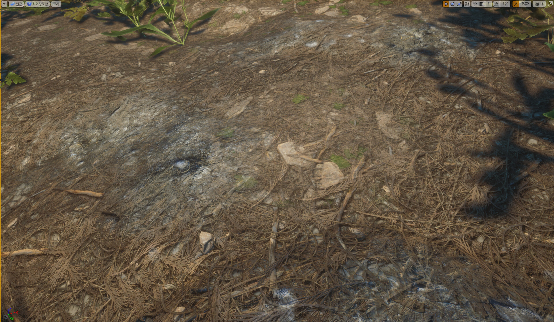 ArtStation - Terrain Textures blend test