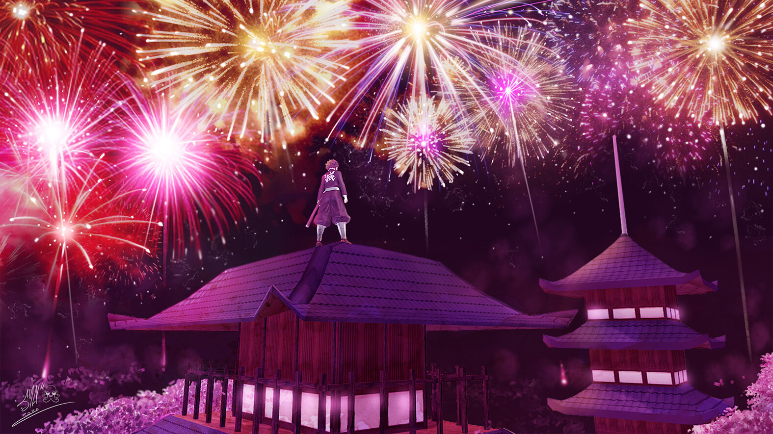 ArtStation - Demon Slayer-fanart