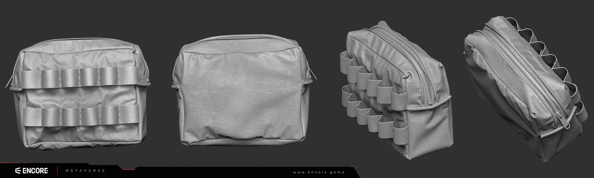 ArtStation - Set of Combat Pouches