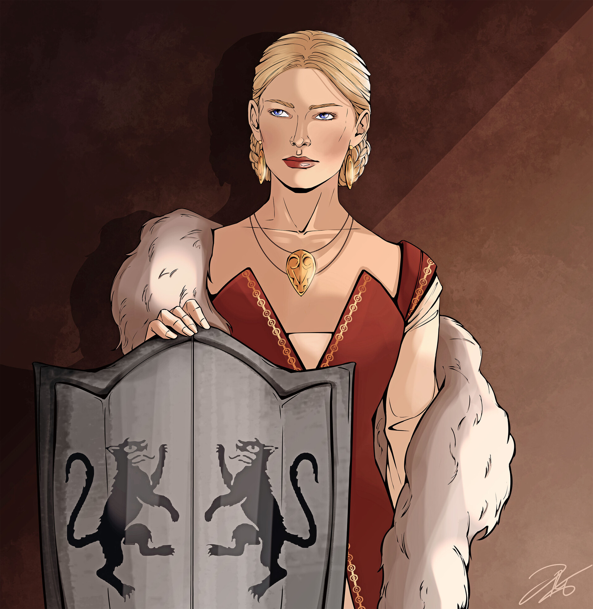 Artstation [dragon Age] Anora Mac Tir