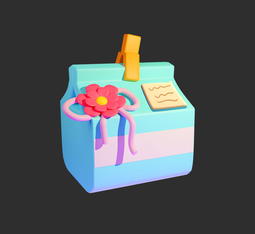ArtStation - 3d box