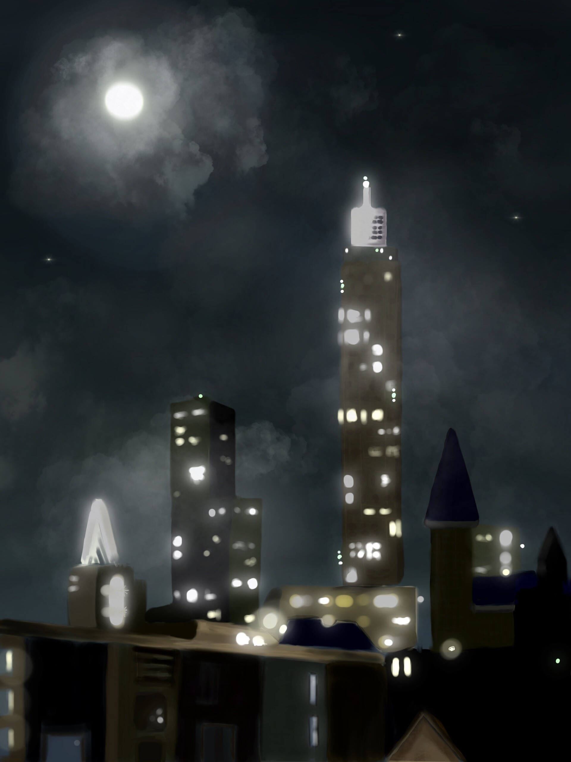 ArtStation - Almost midnight