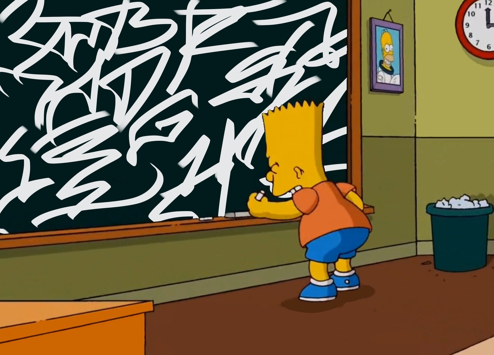 ArtStation - Bart Simpson