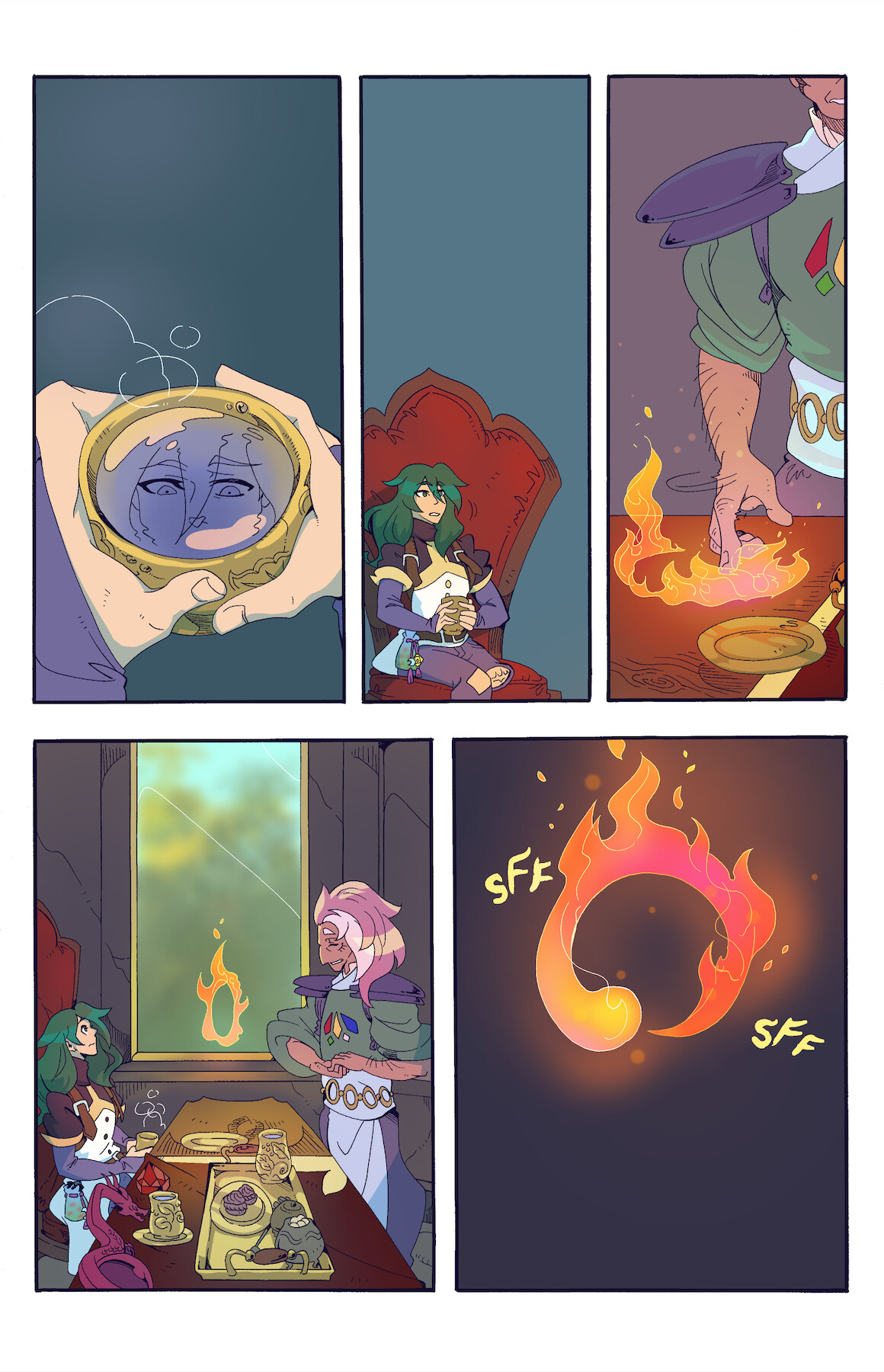 Madison Rusch - Gifted Arcana - Chapter 1 Pages (Oct. 2022)