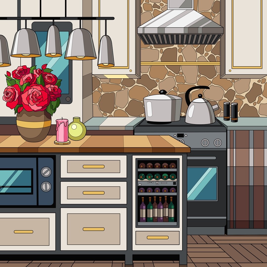 ArtStation - Kitchen Design