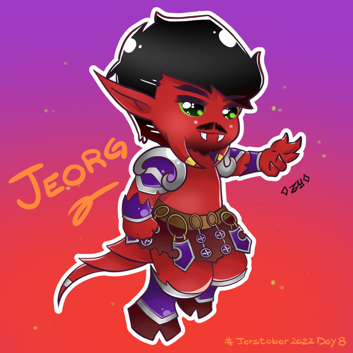 ArtStation - JEORG DAY 8