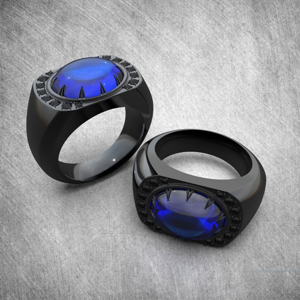 Ilya Bigunenko - Jewelery: Ring with Sapphire