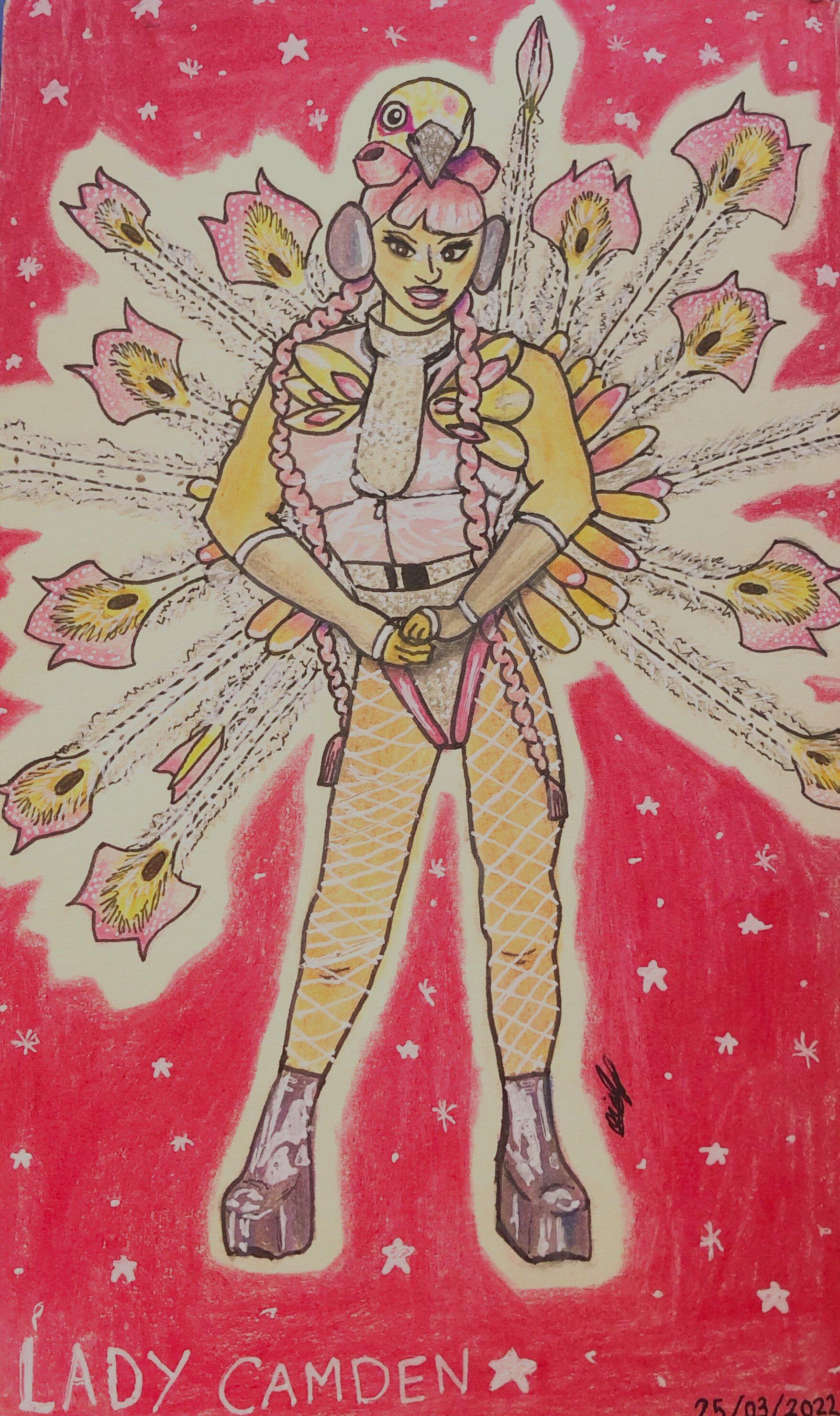 ArtStation - Lady Camden Signature Drag Look