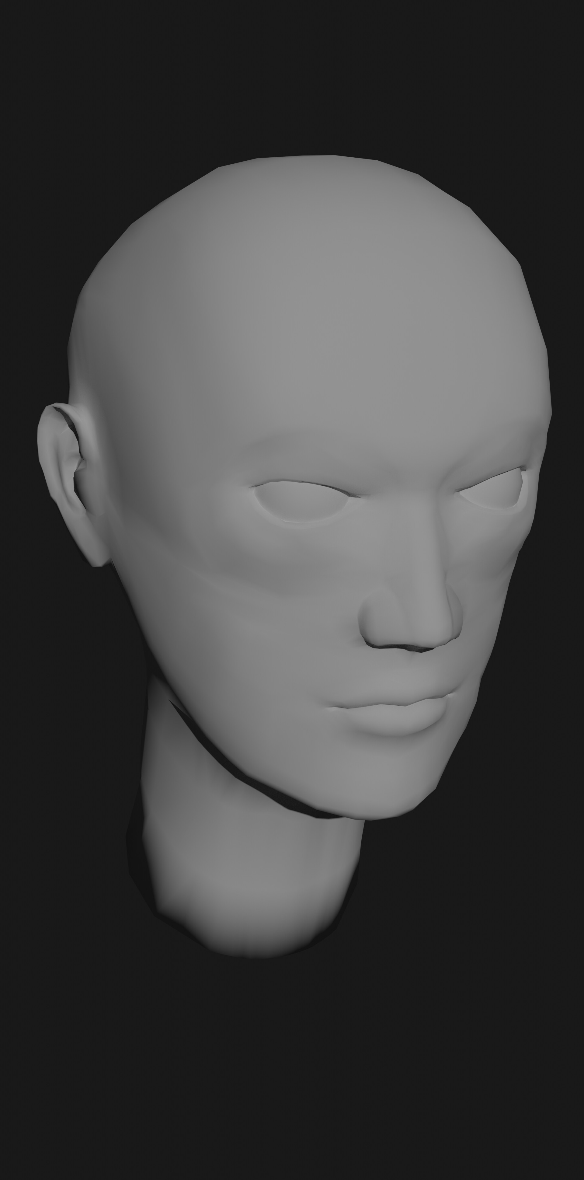ArtStation - Re-topo'd head