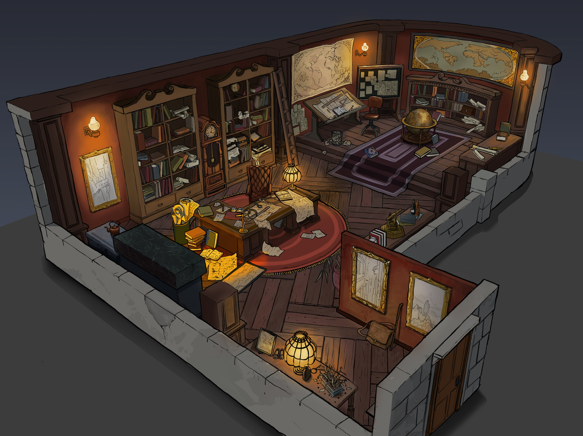 Frederic Bertrand-Hudon - Cartographer Office