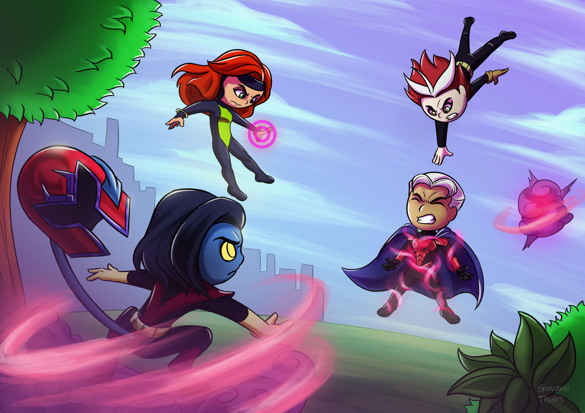 ArtStation - Fighting Magneto