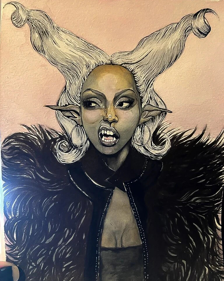 ArtStation - Lady Demon