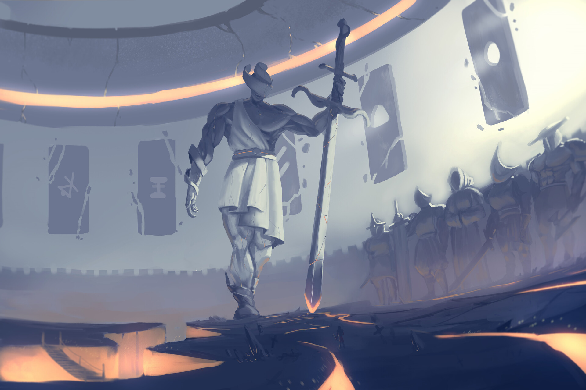 ArtStation - Statue dungeon