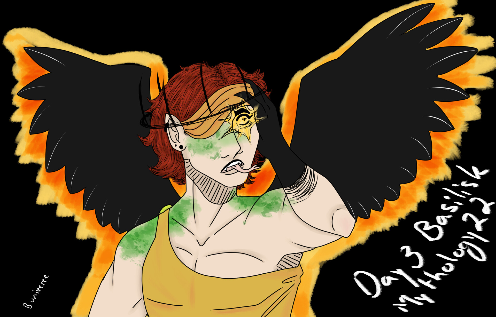 ArtStation - Maythology22 Day 3 Basilisk