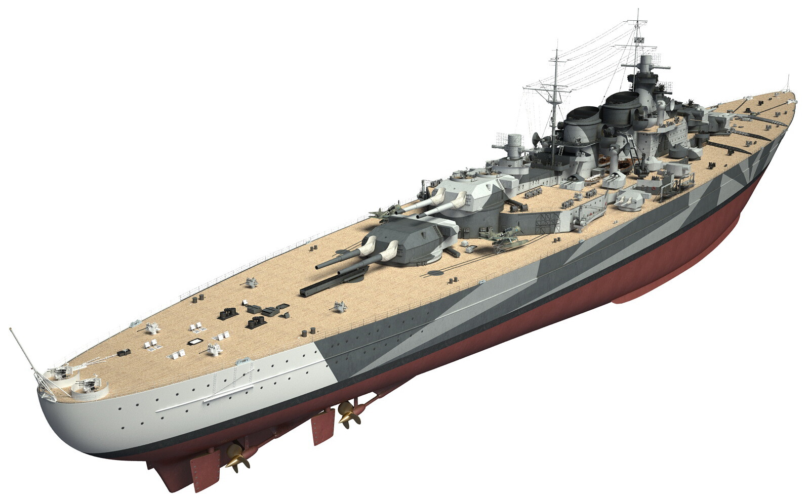 Stefan Dramiński - German battleship Type H-44 (never built)