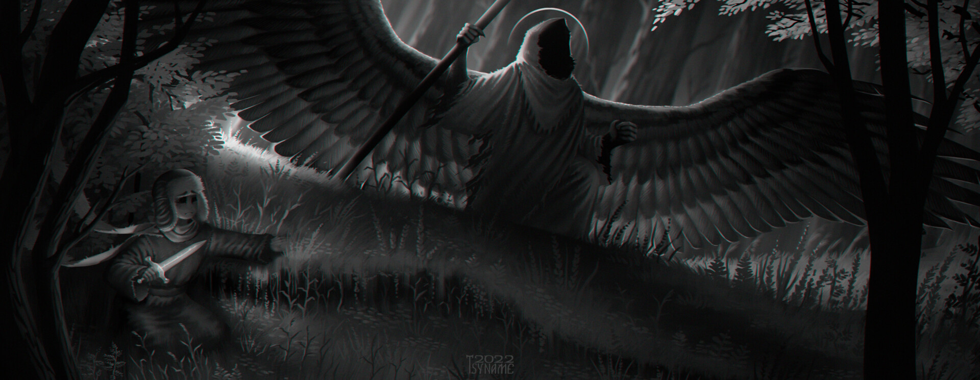 ArtStation - Gray scale drawings (part 2)