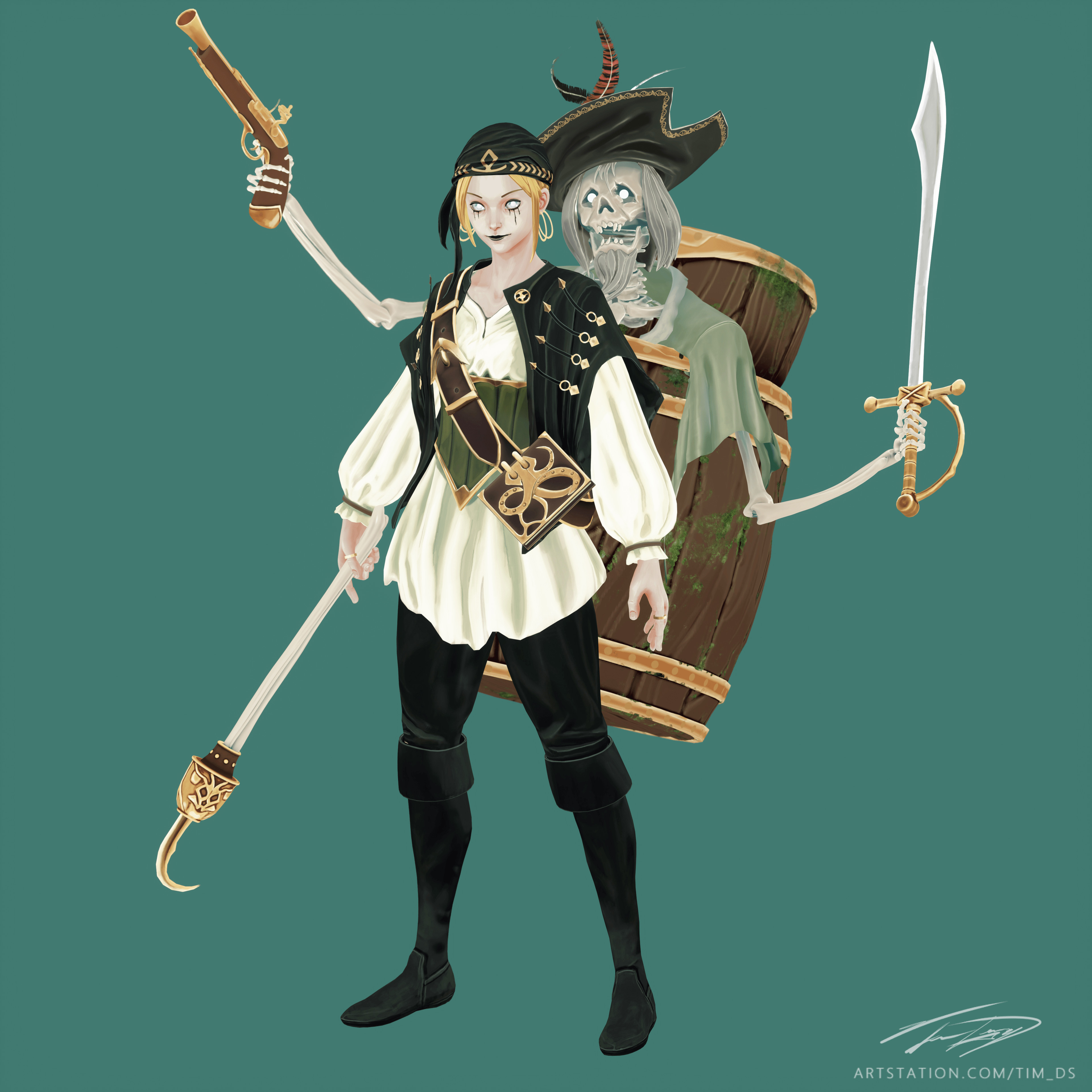 Timmy Luong - Pirate Necromancer