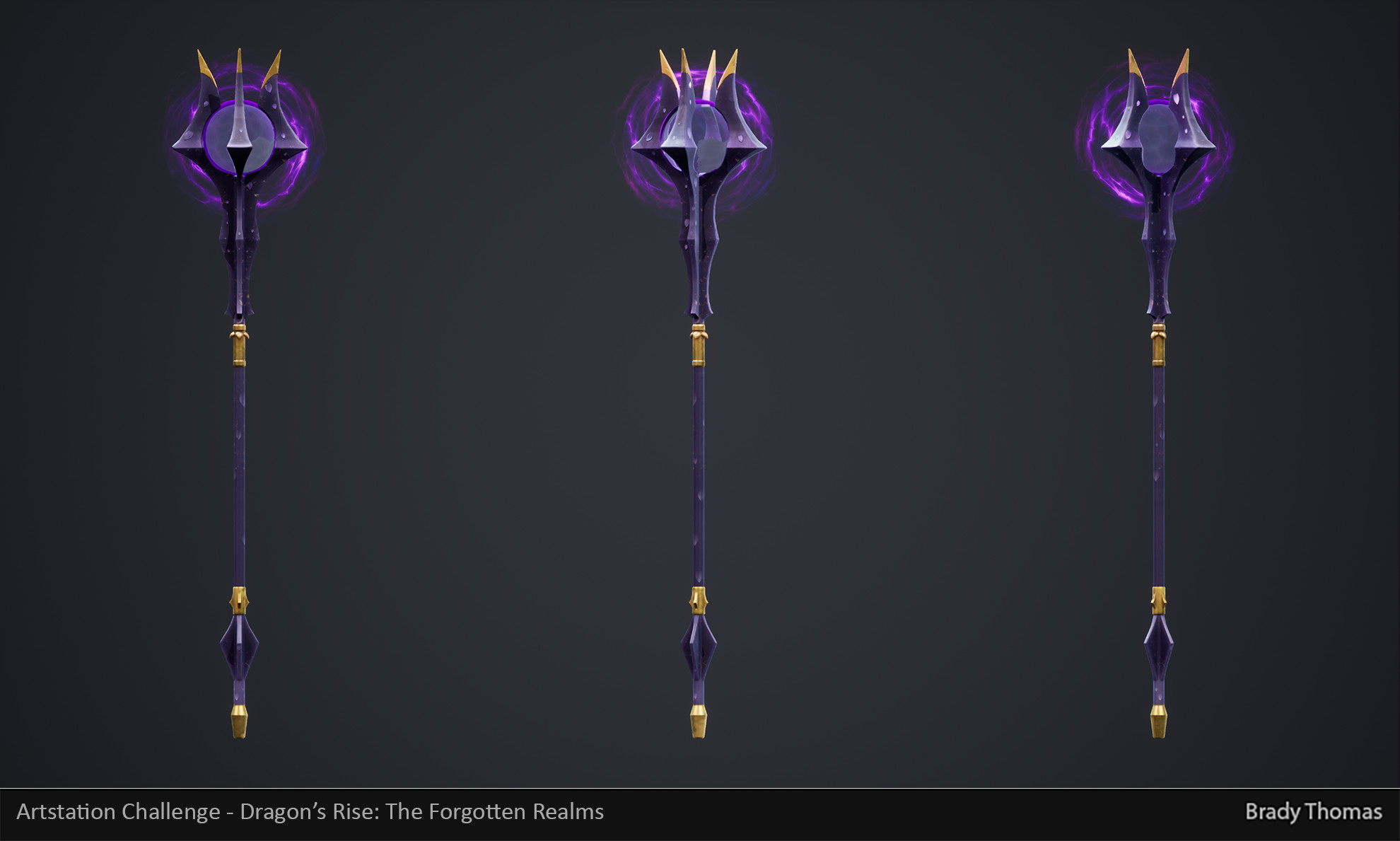 Brady Thomas - Artstation Challenge 2022 - The Lord's Sceptre