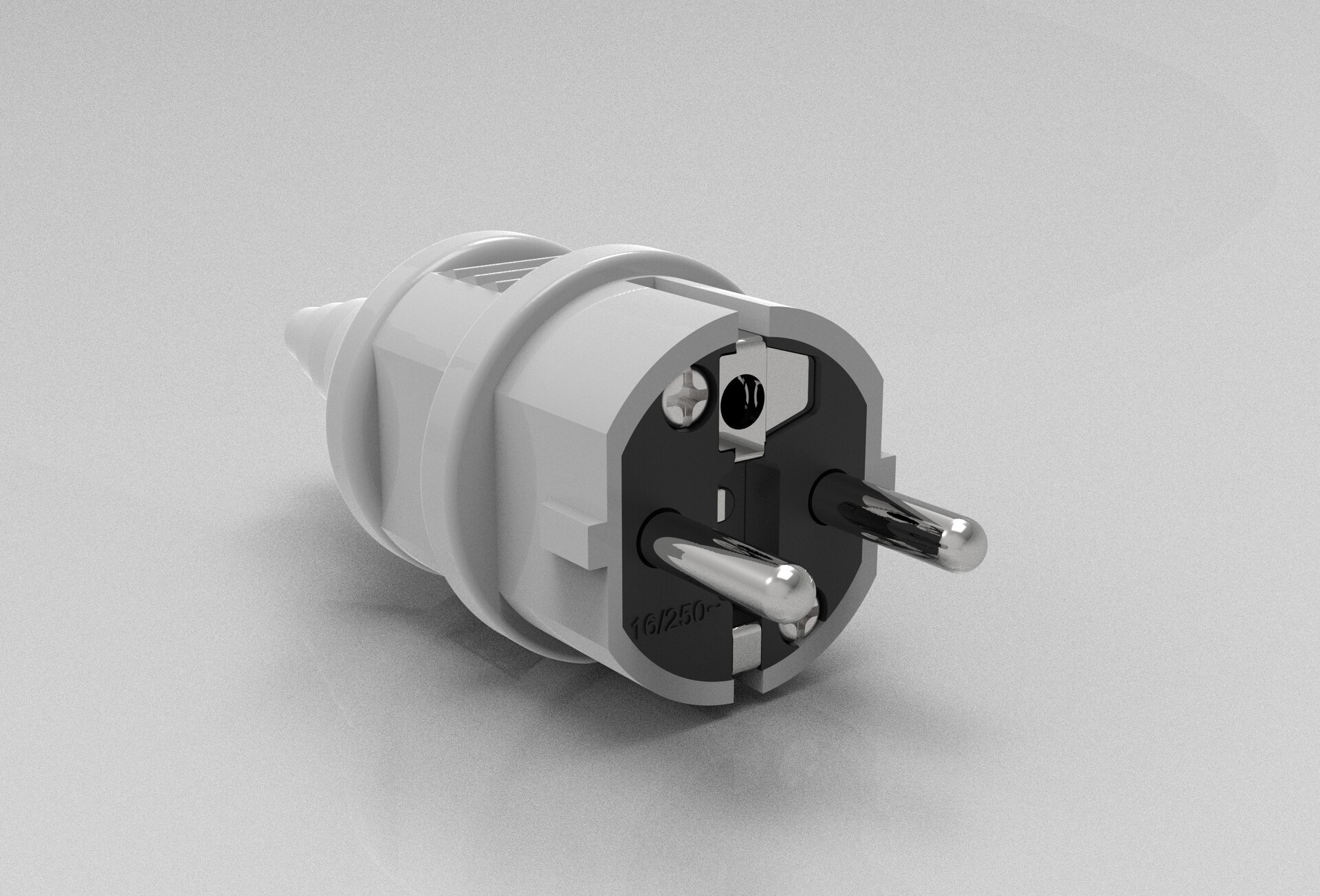 ArtStation - MENNEKES SCHUKO plug