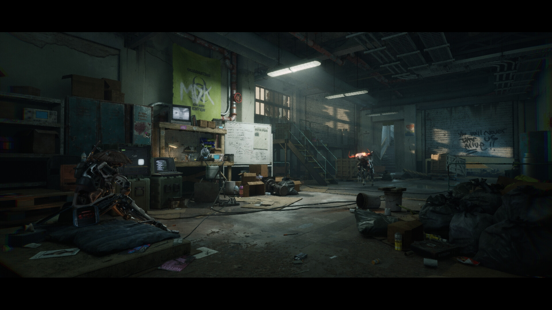 ArtStation - Survivor's Safehouse lighting practice