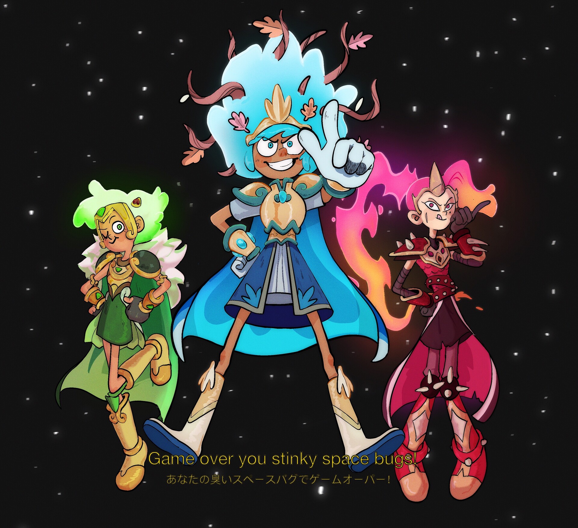 ArtStation - Calamity Trio