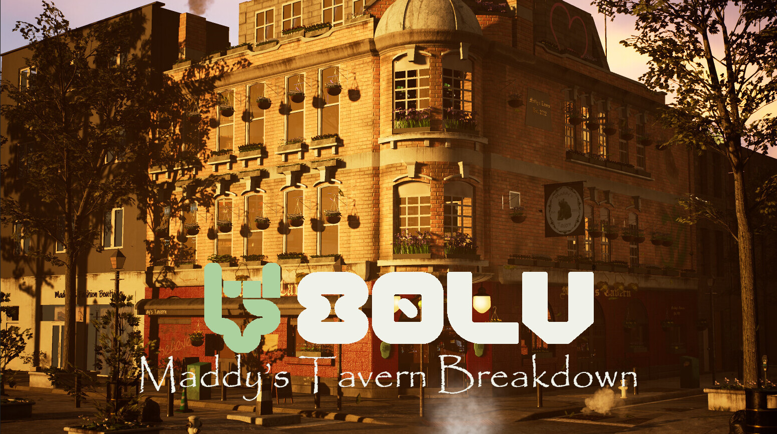 ArtStation - 80LV Breakdown & Interview - Maddy's Tavern