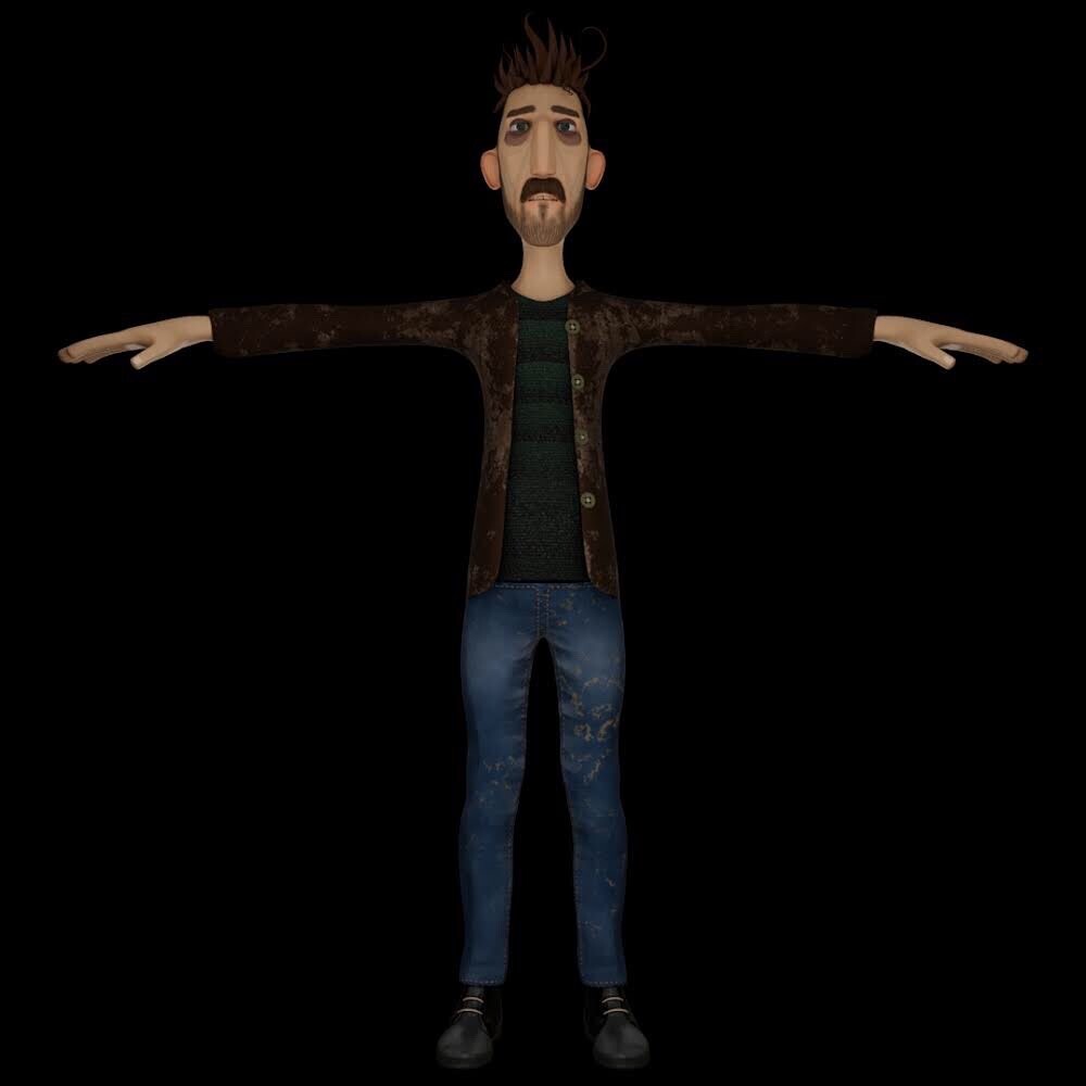 ArtStation - CARTOON MAN