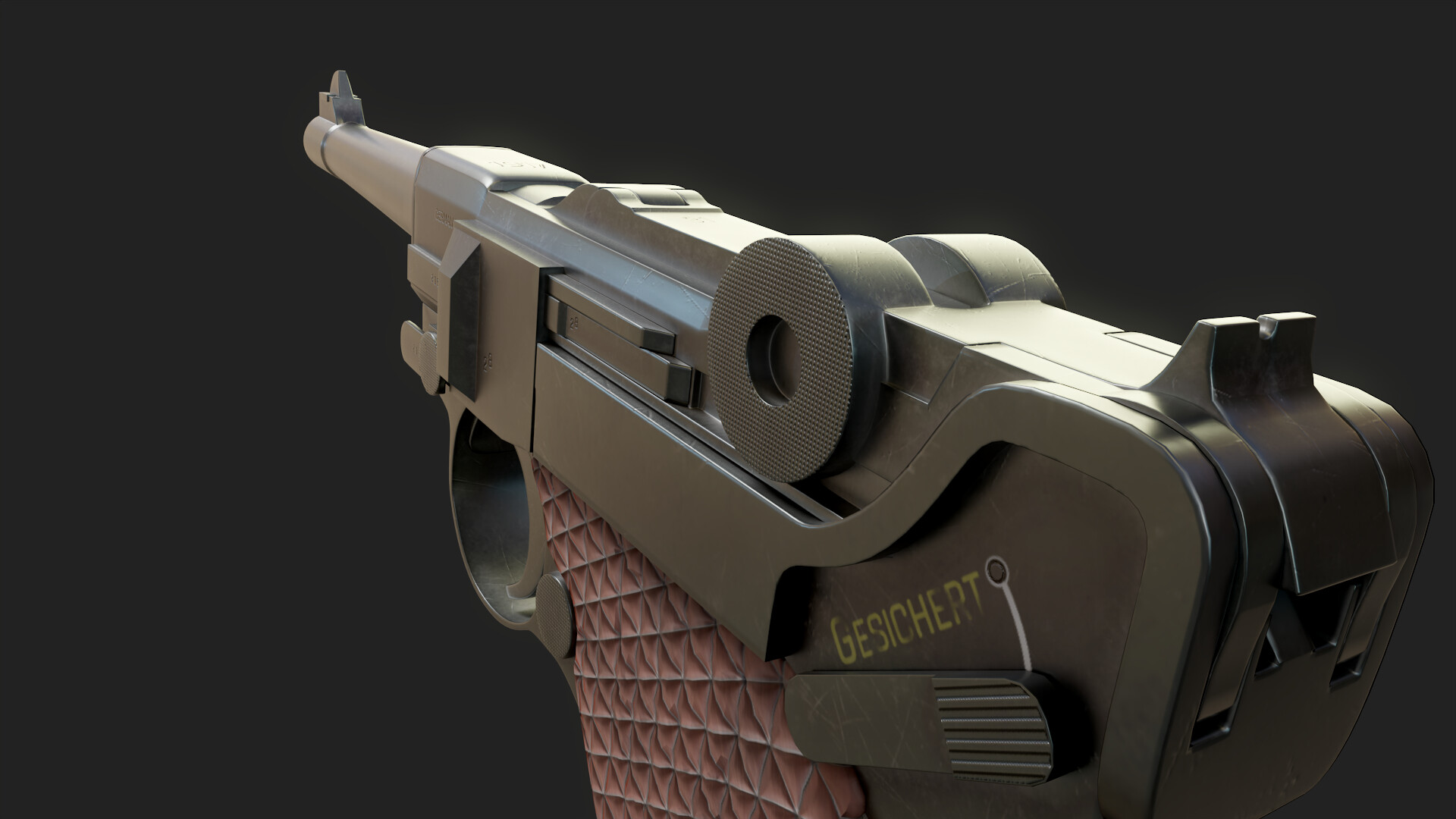 ArtStation - Luger P08