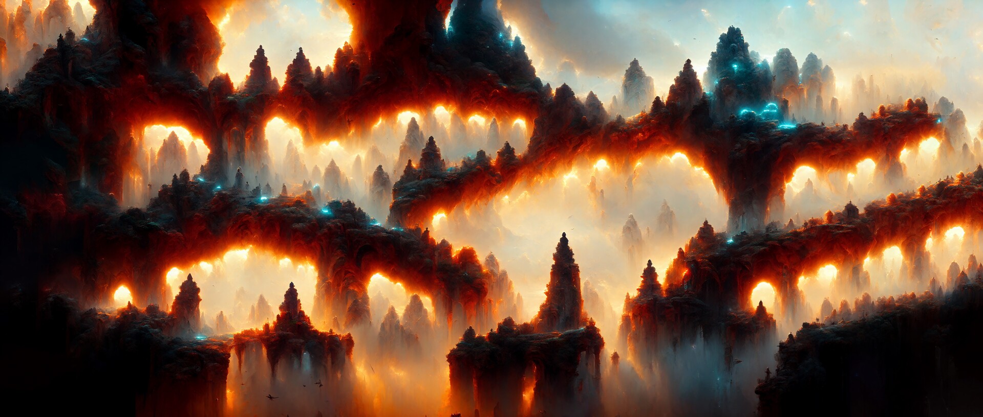 ArtStation - Abstract Landscape