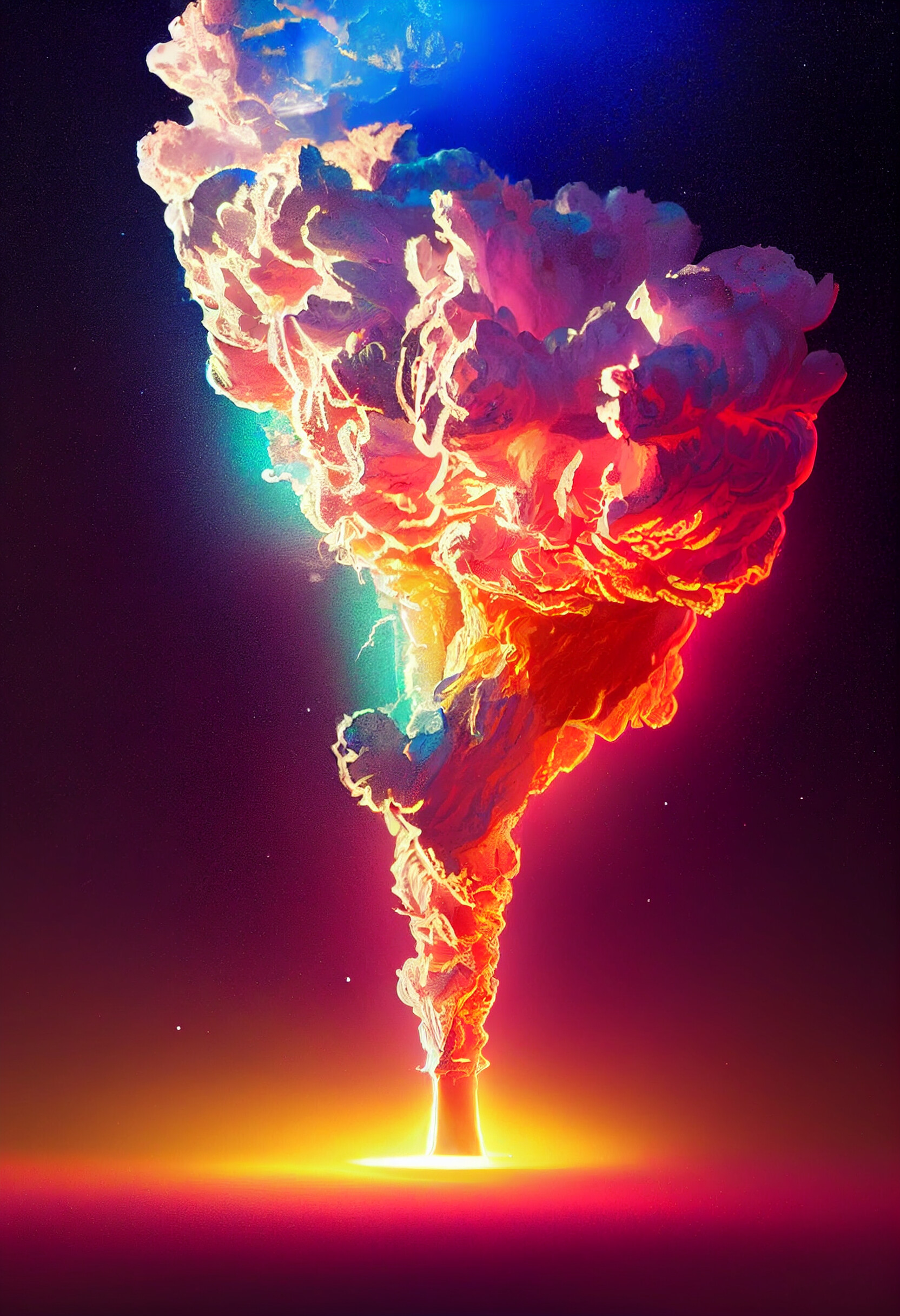 ArtStation - Lightning | Synthographic Artwork