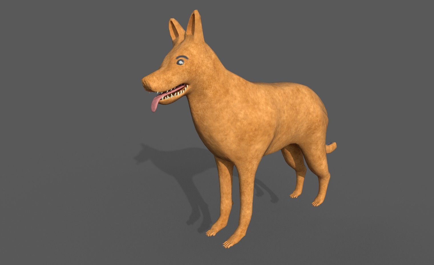 ArtStation - Dog 3d Model