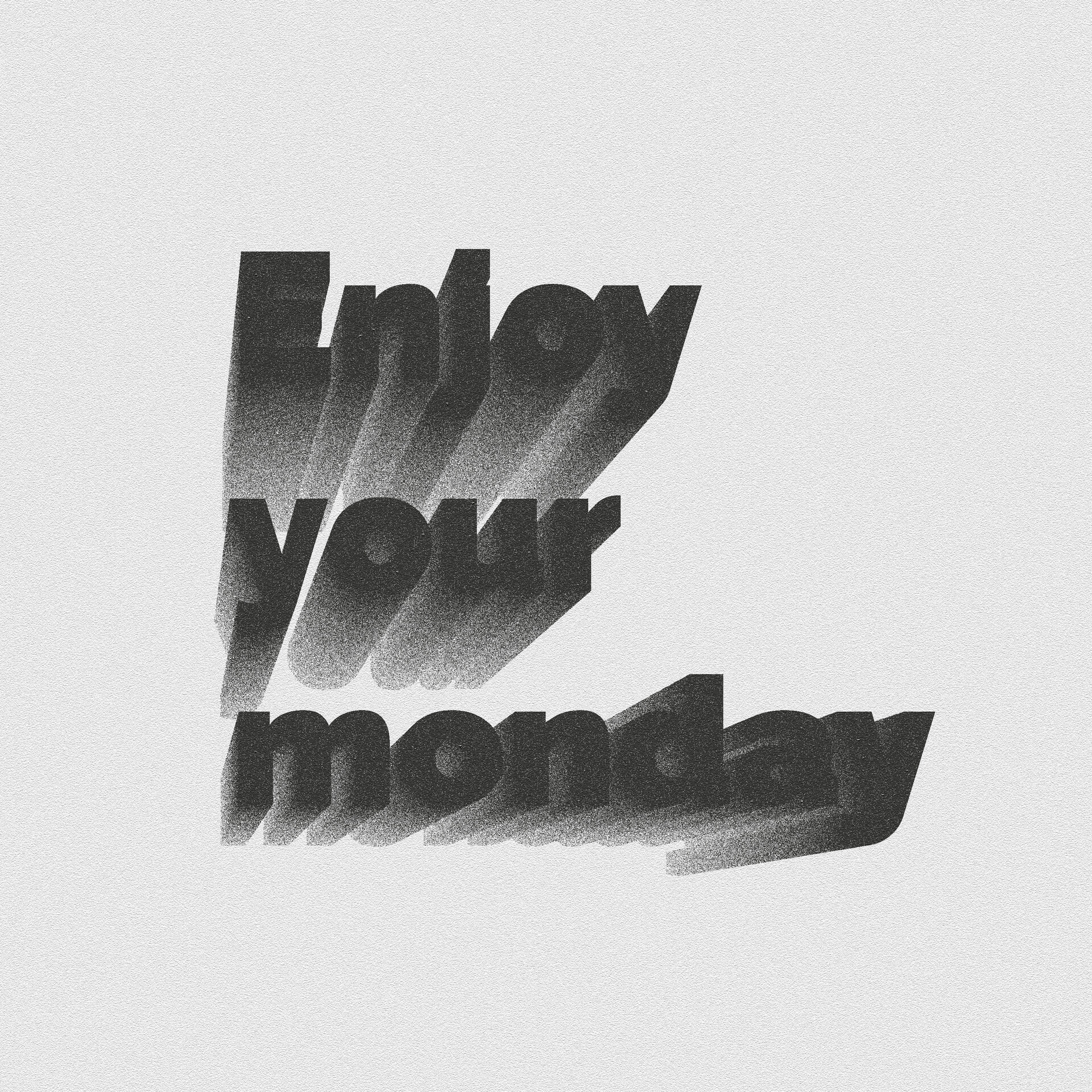 ArtStation - 3D Gritty Shadow Text Effect Adobe Illustrator
