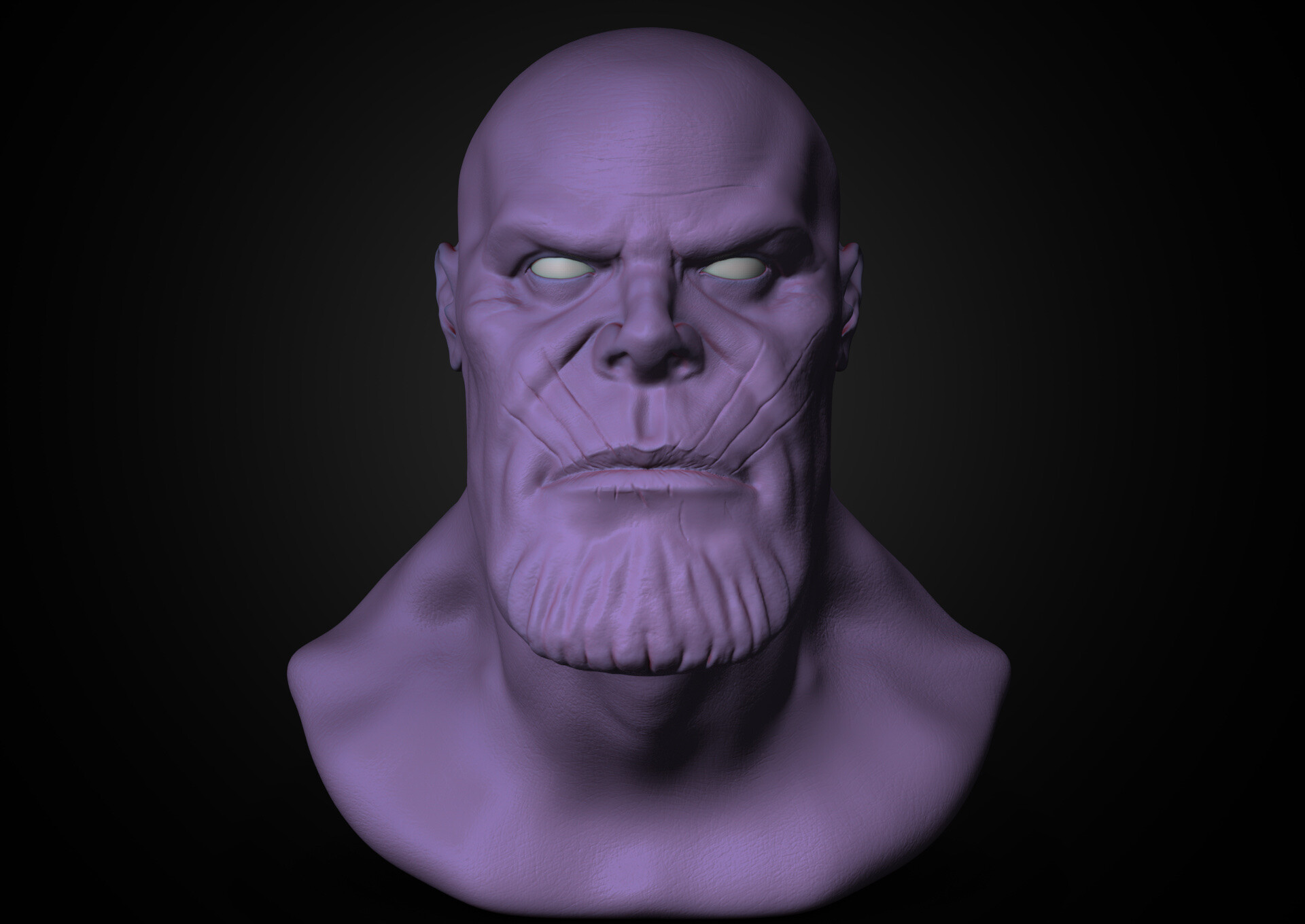 ArtStation - Thanos from Avengers Endgame. Reference by Niyazi Selimoğlu