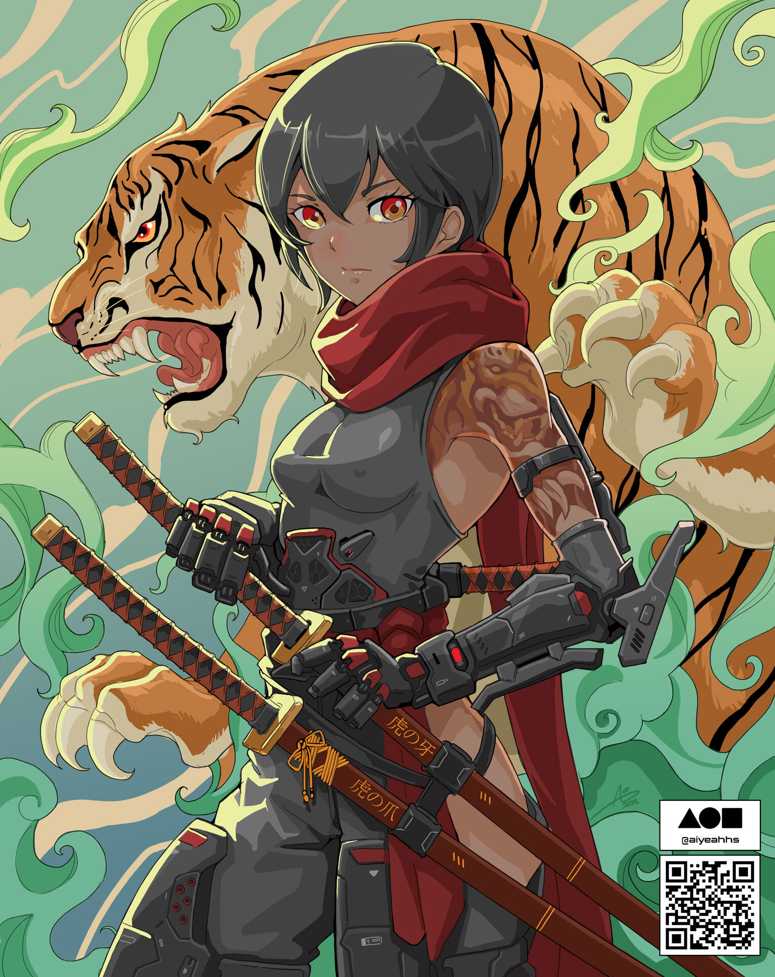 ArtStation - The Tiger Blades.