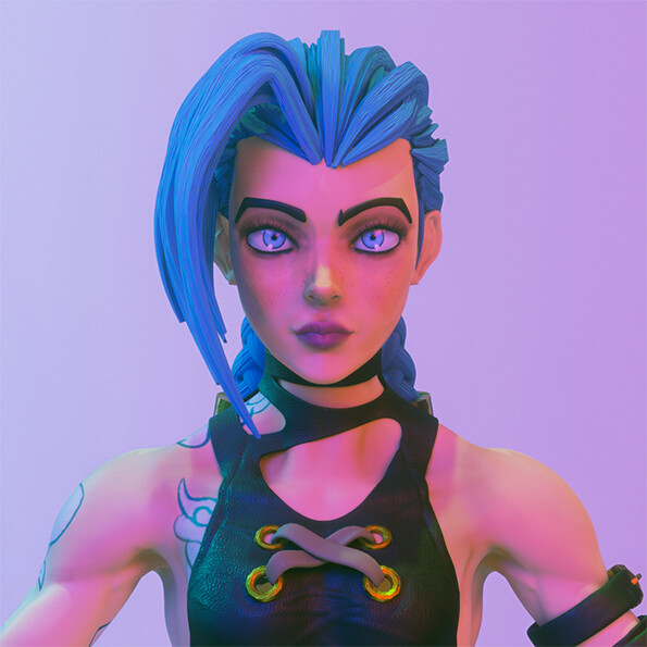 ArtStation - jinx fan art