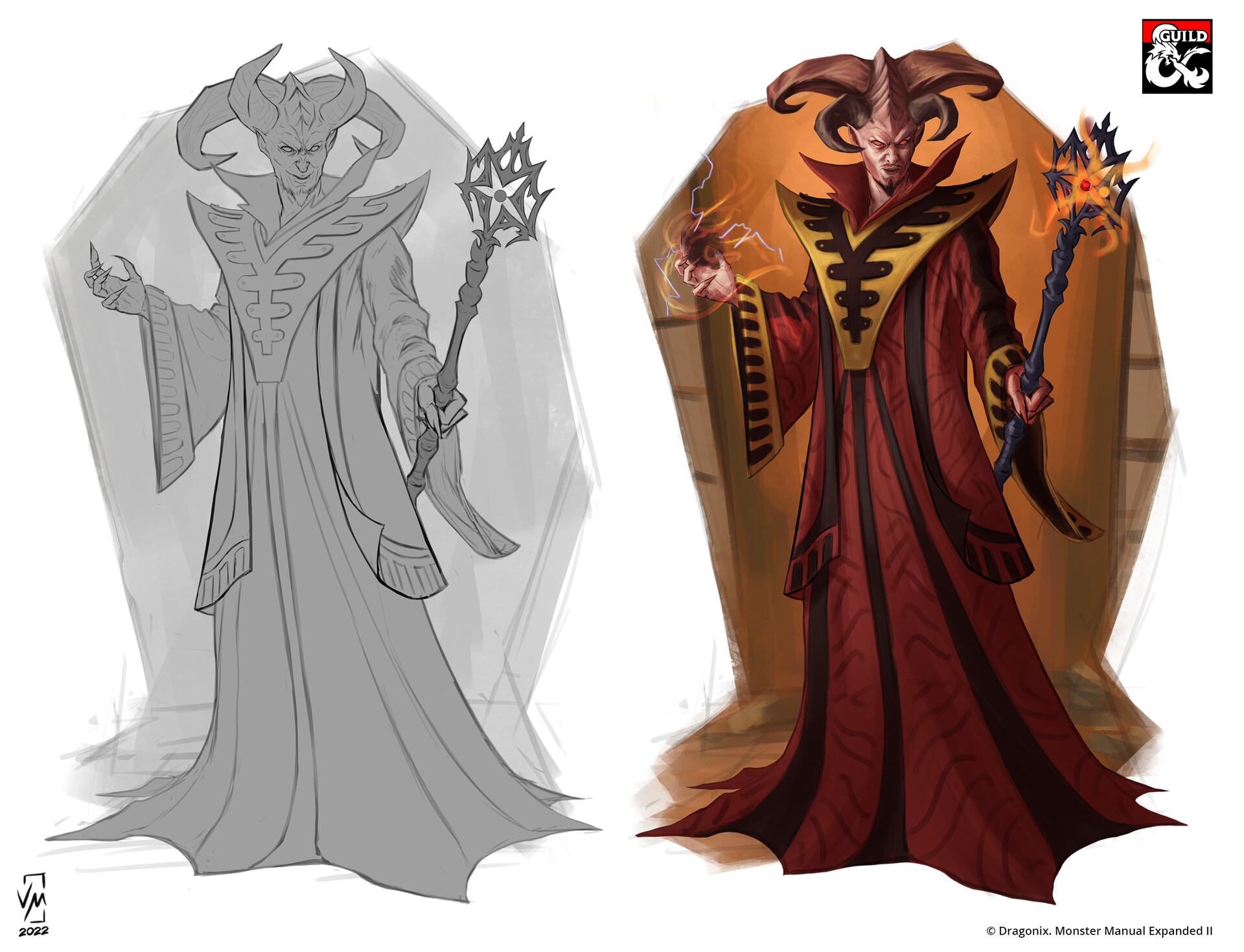 Von Milano - Asmodeus, Moloch and Dispater - Monster Manual Expanded II