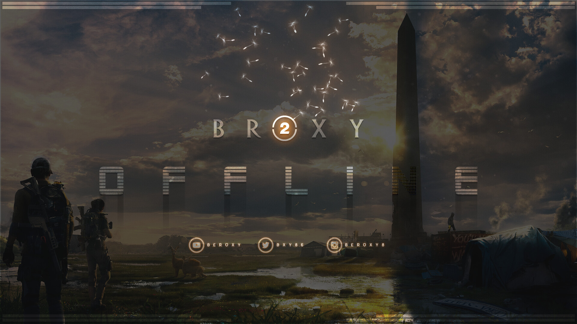 ArtStation - Screen Offline Twitch - The Division 2 ( 2019 )