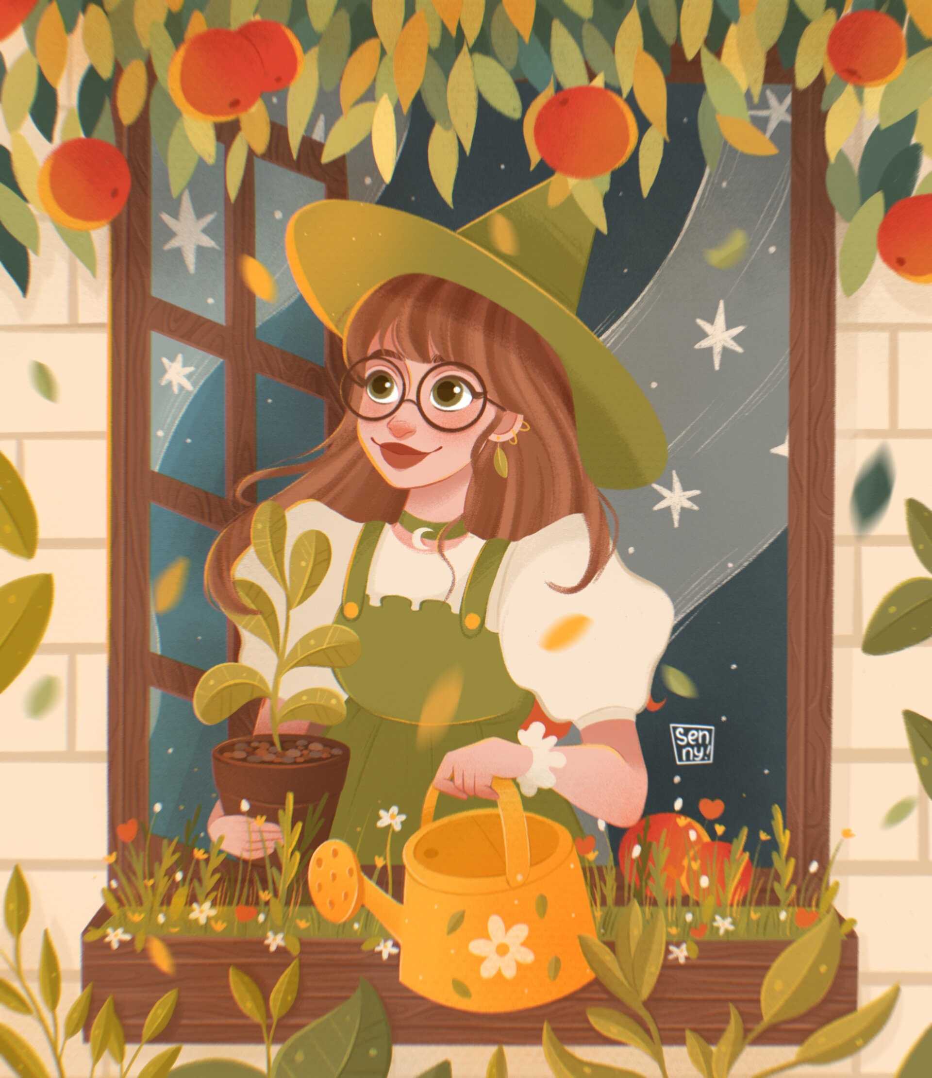ArtStation - Botanic witch