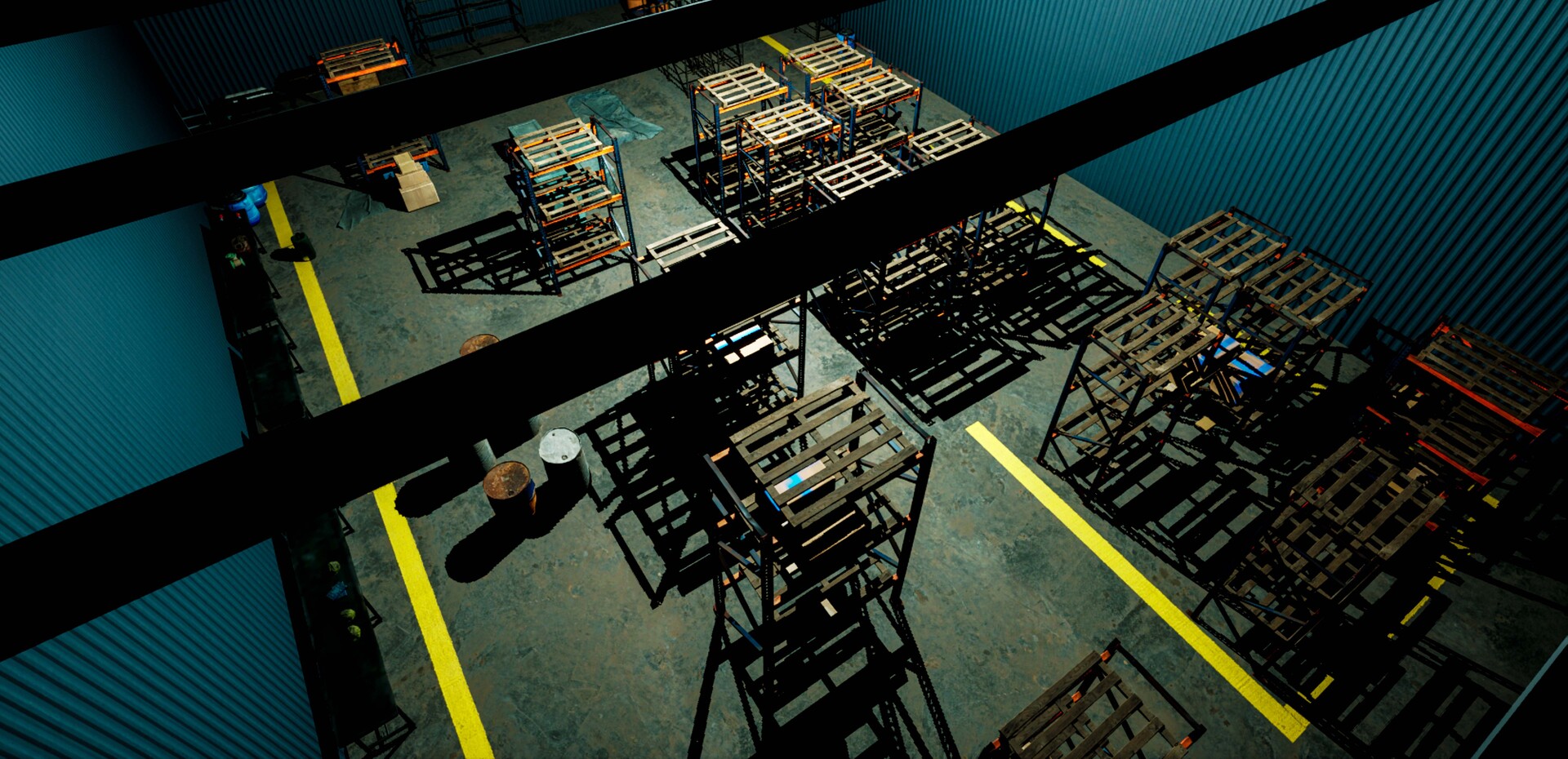 ArtStation - Warehouse interior design