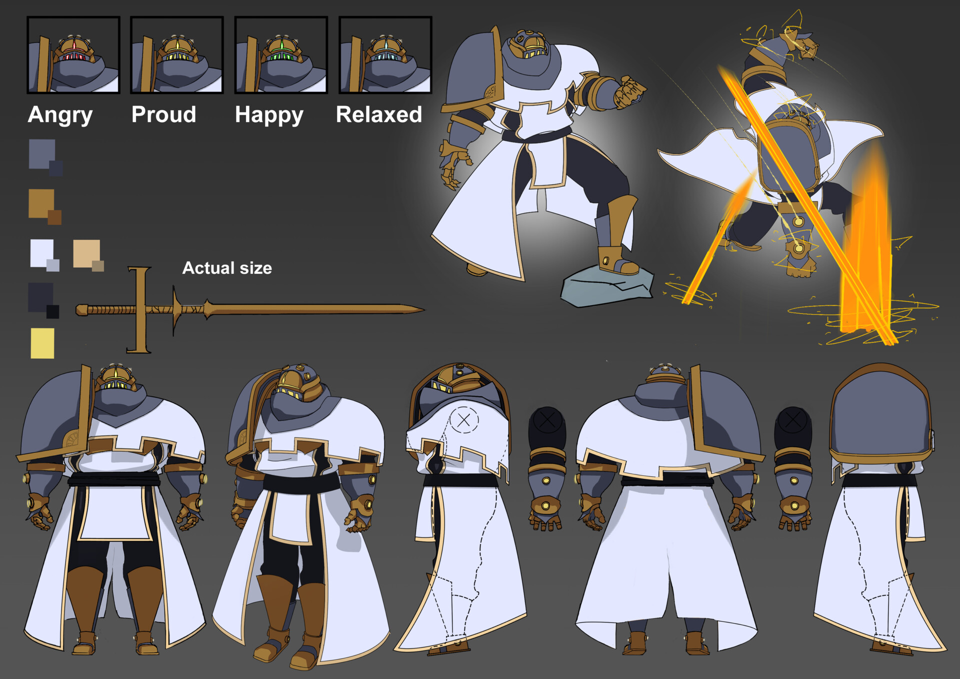 ArtStation - Steampunk Templar - Concept Art