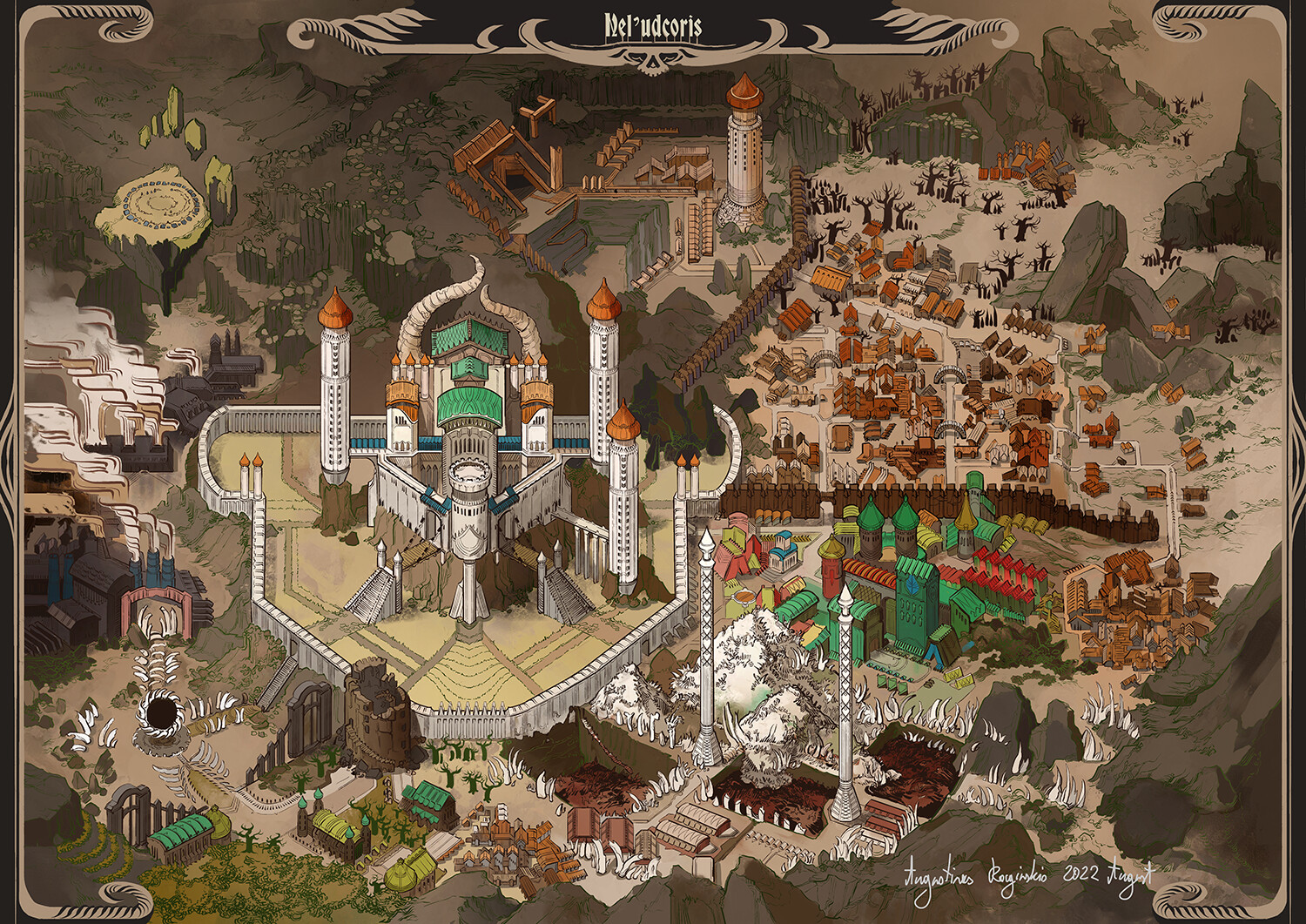 ArtStation - Nel'udcoris Map