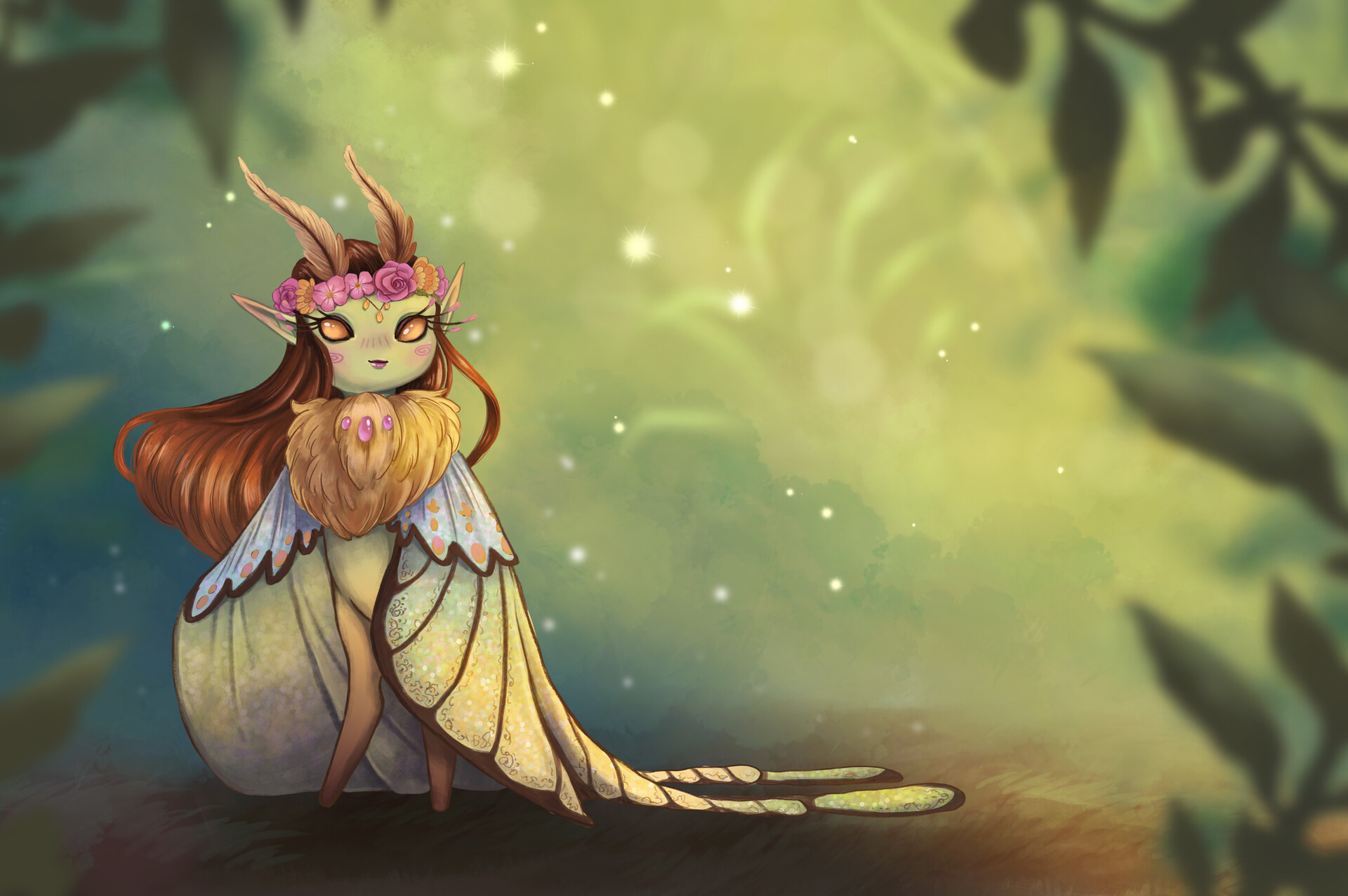 ArtStation - Butterfly fairy