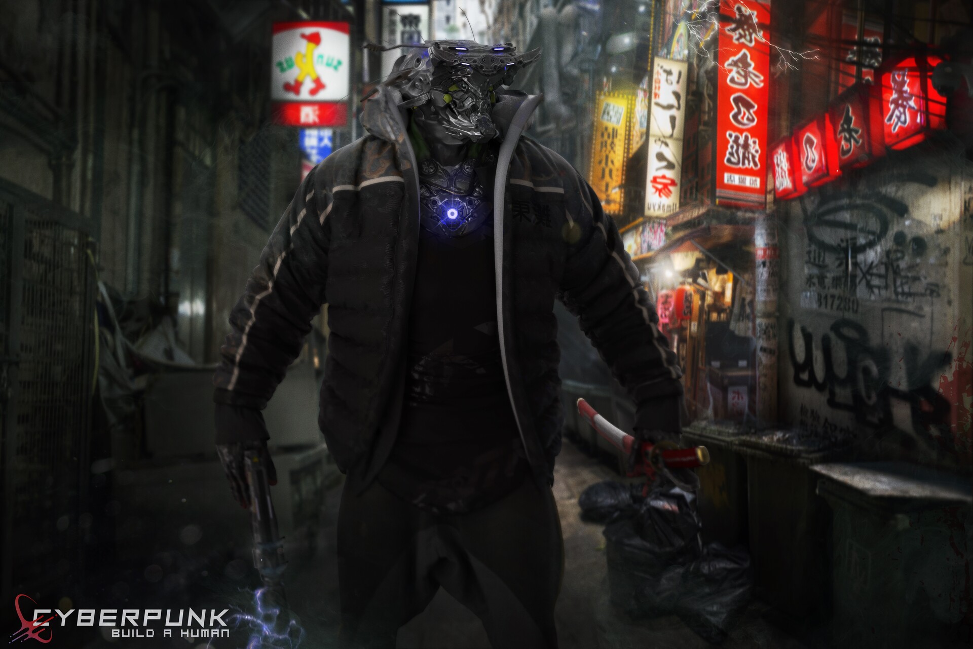 ArtStation - Cyberpunk : Build A Human Poster